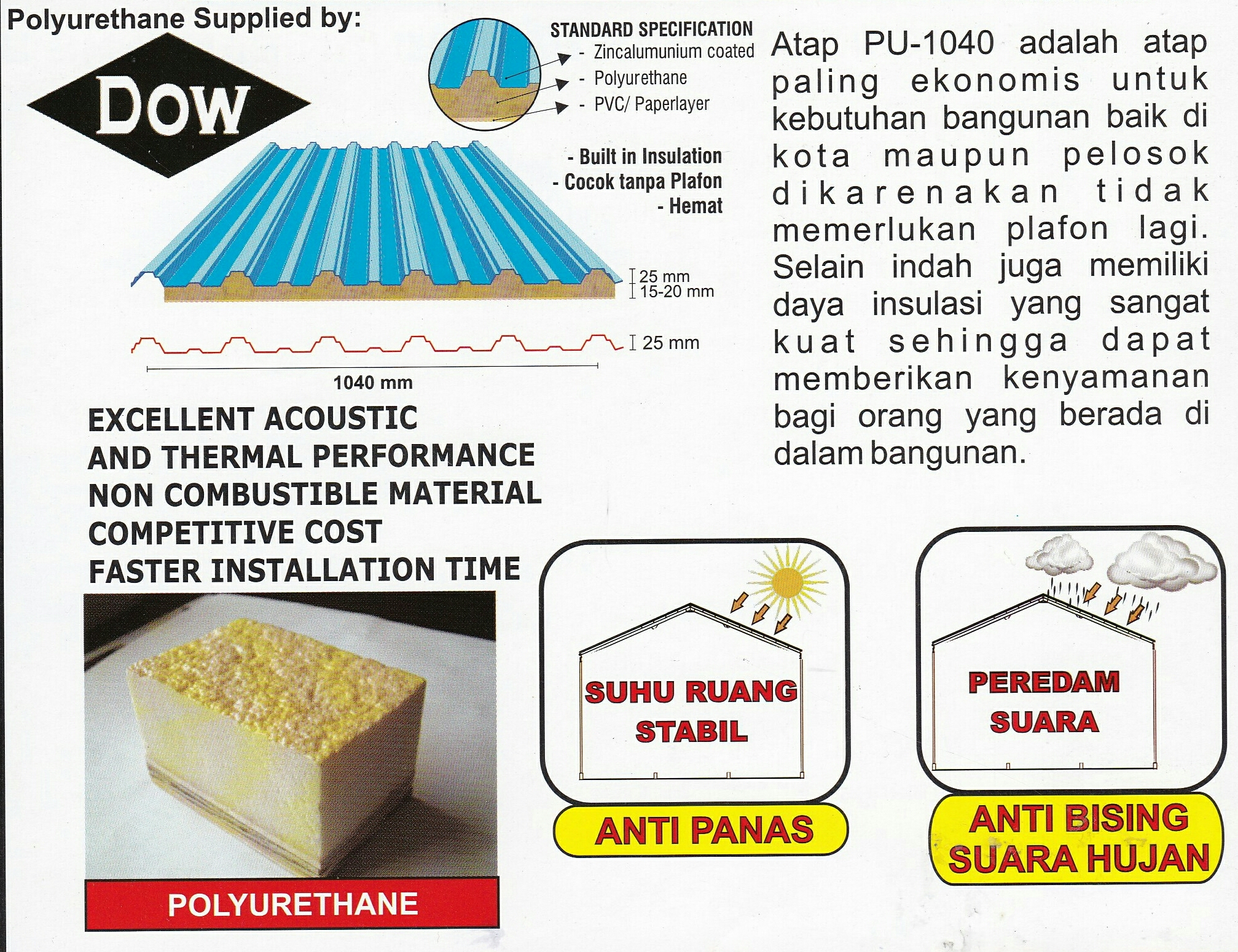 Atap Utomodeck - CV. Multi Griya Bangunan